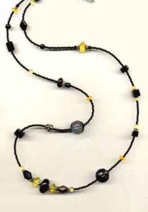 Natural Combinations of Amber and Jet « Warren Feld Jewelry